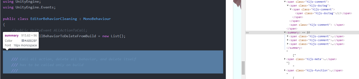 Issue with , & balise in C# code · Issue #2116 · highlightjs/highlight.js · GitHub
