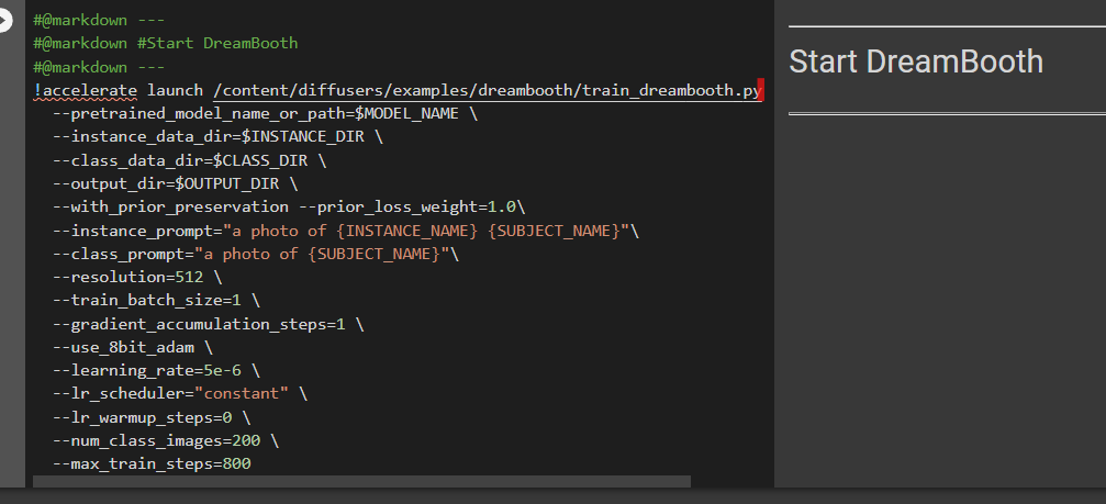 Start DreamBooth Error - google colab · Issue #16 · TheLastBen/fast-stable-diffusion · GitHub
