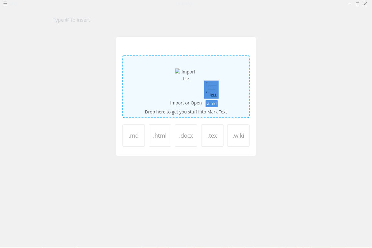 Import dialog disappears · Issue #509 · marktext/marktext · GitHub