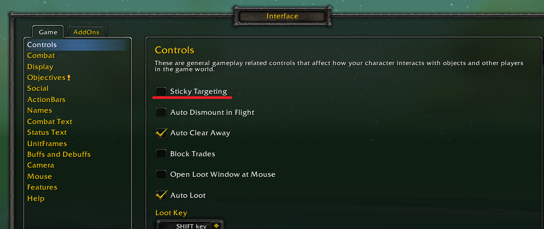 NPC chatting window closes when untargetting the NPC for no target ...