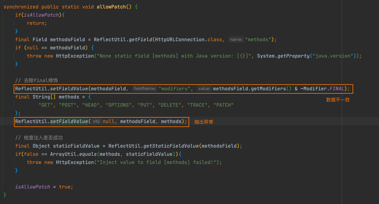 重启服务后偶先patch无法执行 · Issue #2347 · chinabugotech/hutool · GitHub