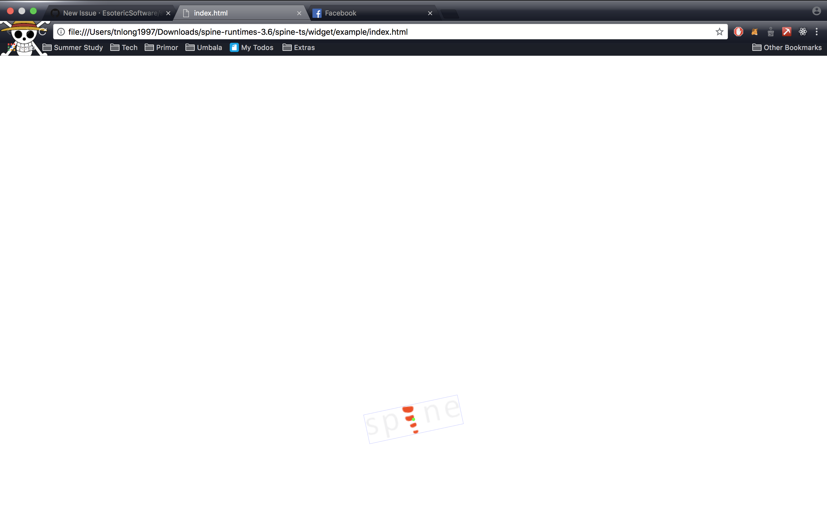 [ts] [widget] Spine doesn't showed up when running example · Issue #1140 · EsotericSoftware ...