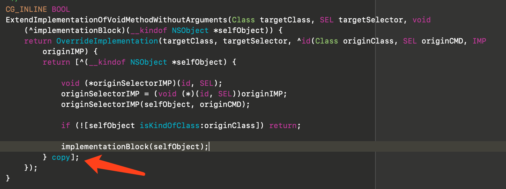 Returning block that lives on the local stack · Issue #535 · Tencent/QMUI_iOS · GitHub