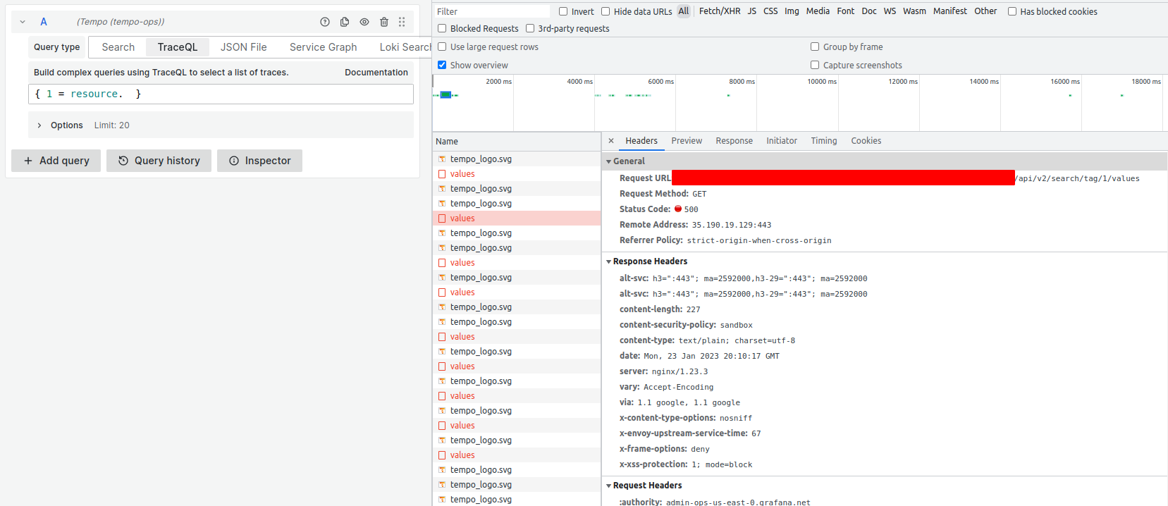 Tempo Traceql Editor Behaves Strangely When Not Typing Straightforward Patterns · Issue 61955
