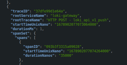 [Grafana Trace View - search results] Misleading column titled `Name` when containing ...