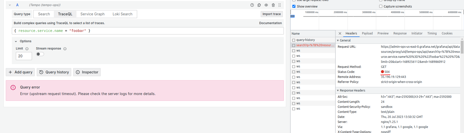 Review/Fix Query Frontend cancellation behavior · Issue #2680 · grafana/tempo · GitHub