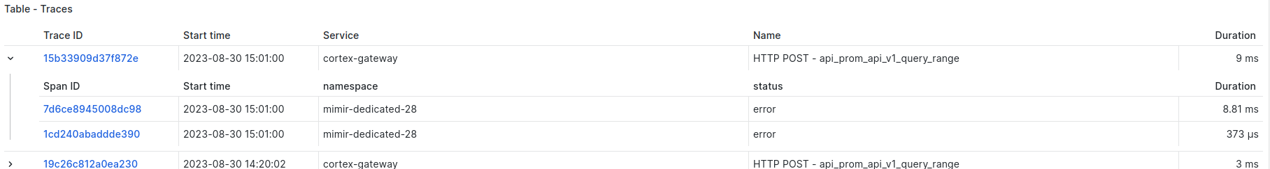 [TraceQL] Streaming results repeatedly collapse · Issue #74140 · grafana/grafana · GitHub