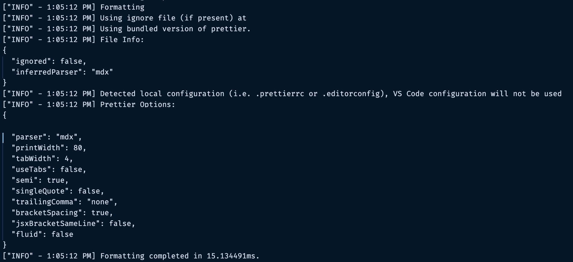 Prettier doesn't send reports when there is an error in a MDX file · Issue #8488 · prettier ...