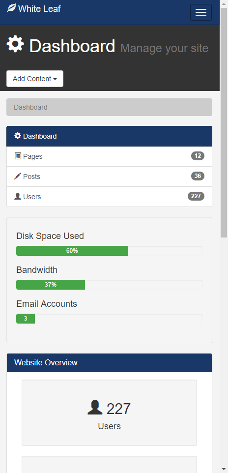 GitHub - kastriotadili/CMS-Template-Theme: A front end to the back end ...