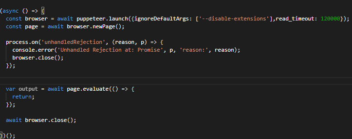 Nodexxxx Unhandledpromiserejectionwarning Timeouterror Waiting For Target Failed Timeout 5769