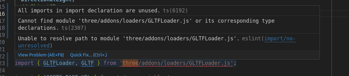 three/addons/loaders/GLTFLoader.js is missing · Issue #26500 · mrdoob/three.js · GitHub