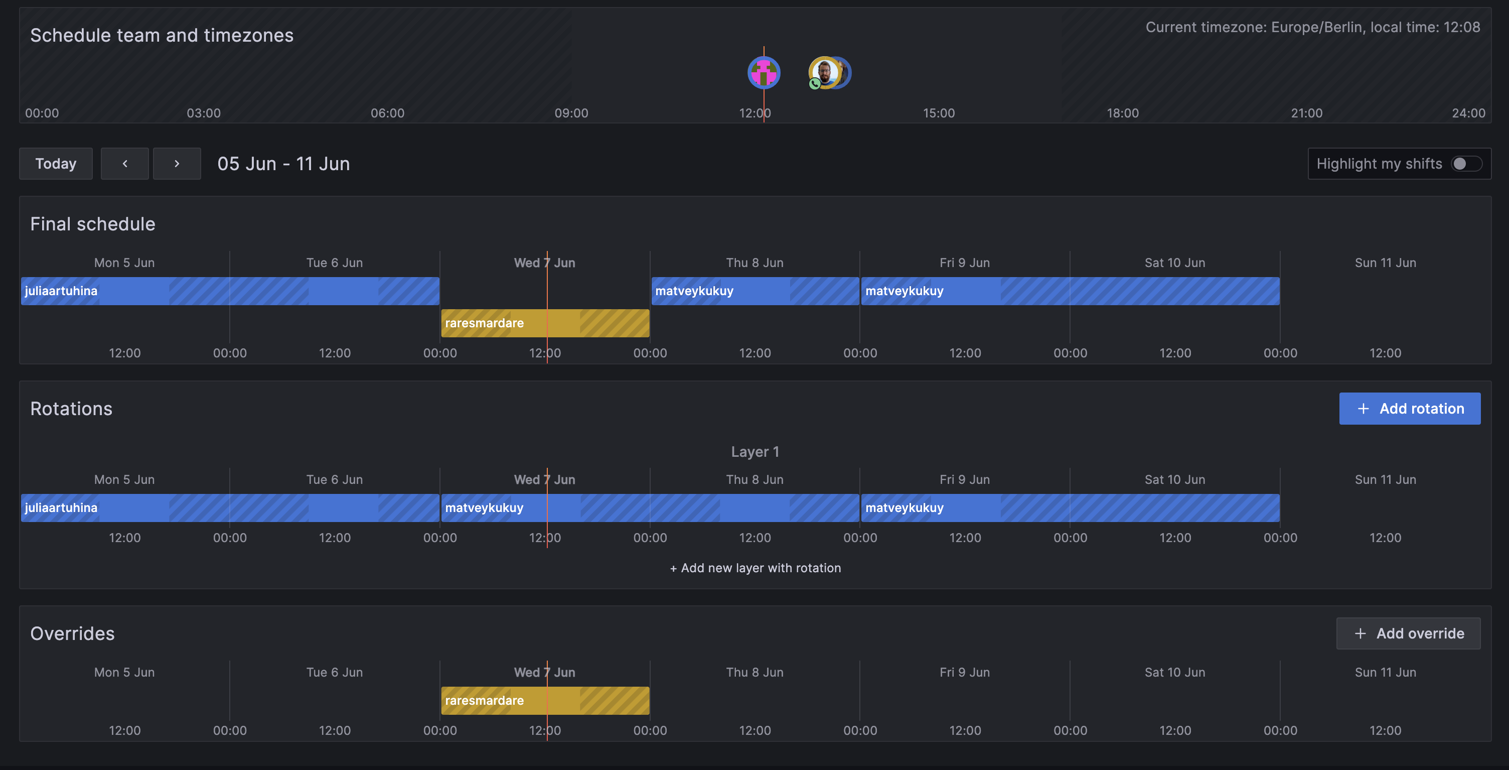 Pre-release schedule v2 bug collection · Issue #2118 · grafana/oncall ... Pre-release schedule v2 bug collection · Issue #2118 · grafana/oncall ...