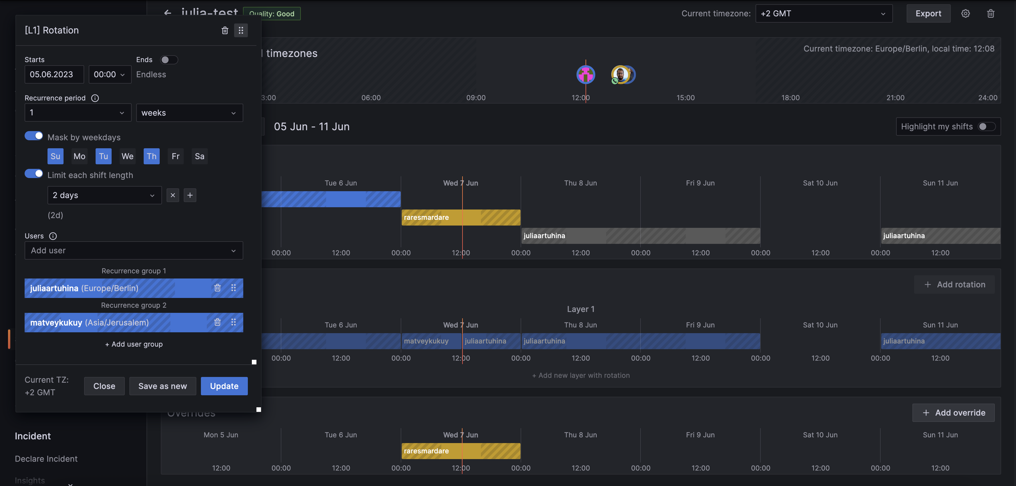 Pre-release schedule v2 bug collection · Issue #2118 · grafana/oncall ... Pre-release schedule v2 bug collection · Issue #2118 · grafana/oncall ...