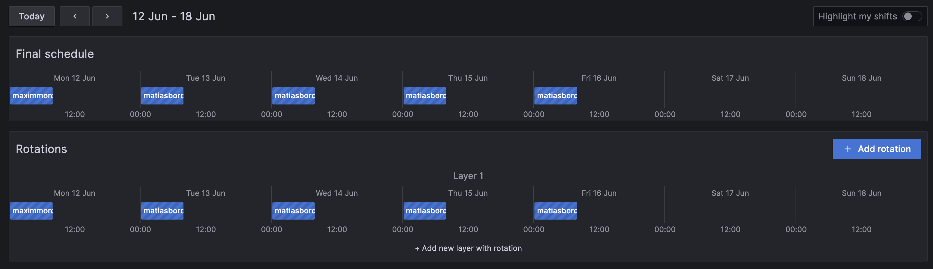Pre-release schedule v2 bug collection · Issue #2118 · grafana/oncall ... Pre-release schedule v2 bug collection · Issue #2118 · grafana/oncall ...