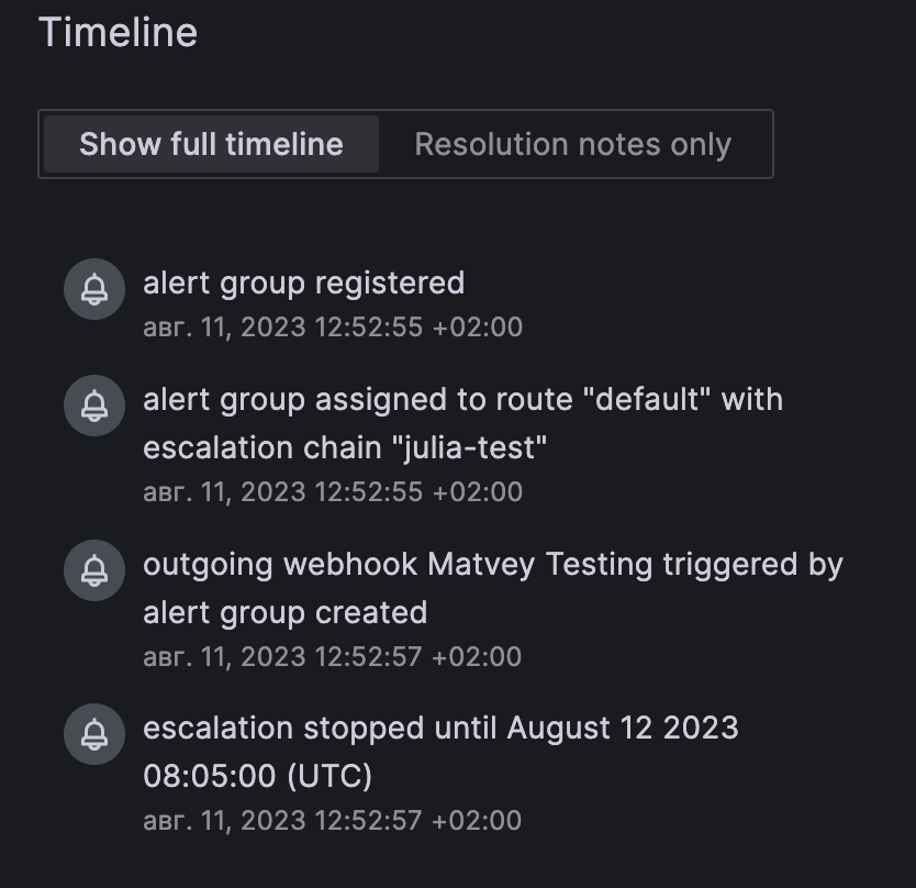 Escalation step "Continue escalation if current time is in range" doesn't work correctly · Issue ...