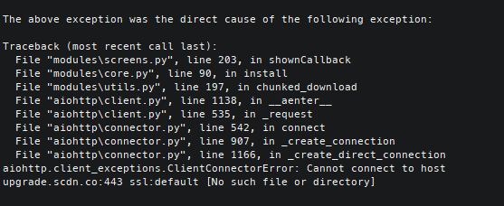 Cannot connect to host [No such file or directory] · Issue #6754 · aio-libs/aiohttp · GitHub