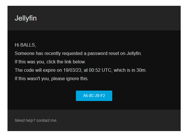 Password reset requested from jellyfin doesnt create reset page. · Issue #263 · hrfee/jfa-go ...