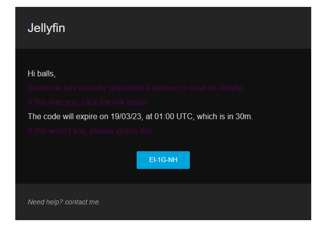 Password reset requested from jellyfin doesnt create reset page. · Issue #263 · hrfee/jfa-go ...