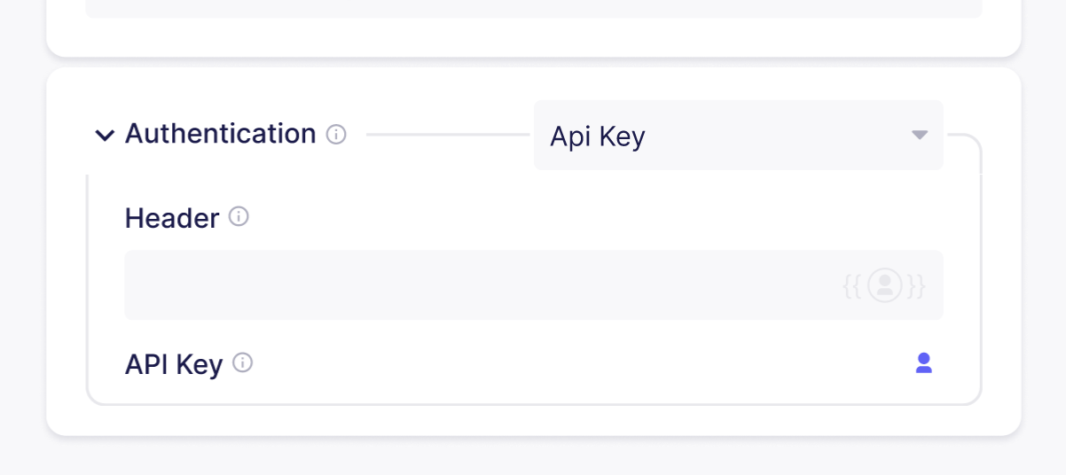 Replace Hardcoded Interpolated Config String With User Input Icon For Auth Secret Fields · Issue