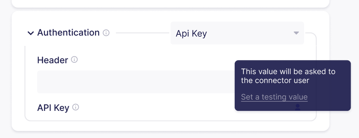 Replace Hardcoded Interpolated Config String With User Input Icon For Auth Secret Fields · Issue 
