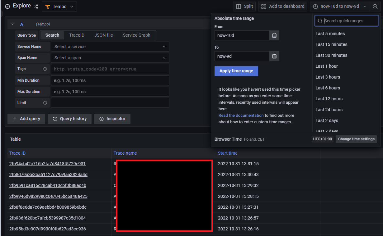 Tempo not removing old traces · Issue #1884 · grafana/tempo · GitHub