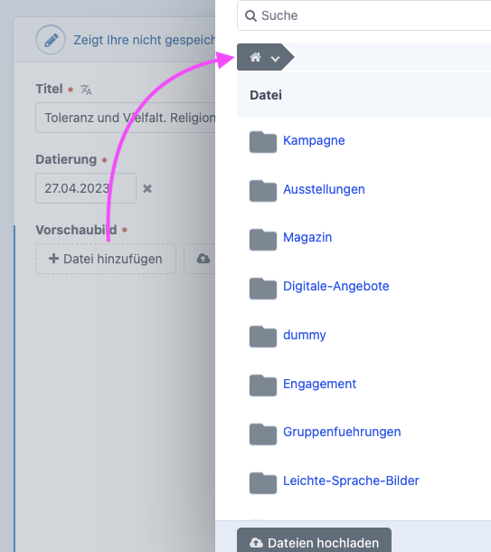 [4.x]: Asset modals don't remember the subfolder anymore · Issue #13147 · craftcms/cms · GitHub