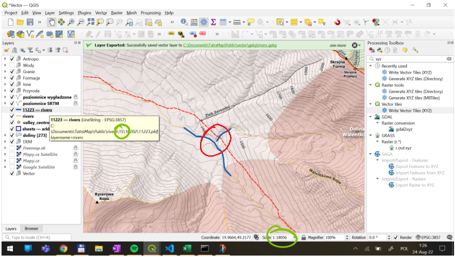 Gaps in features (lines) generated with Write vector tiles · Issue ...