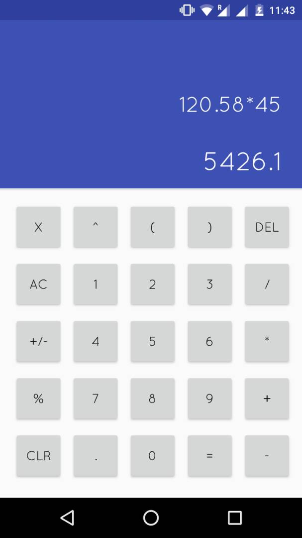 GitHub - yashkakkar/BasicCalculator: Very first basic calculator app having operations like ...