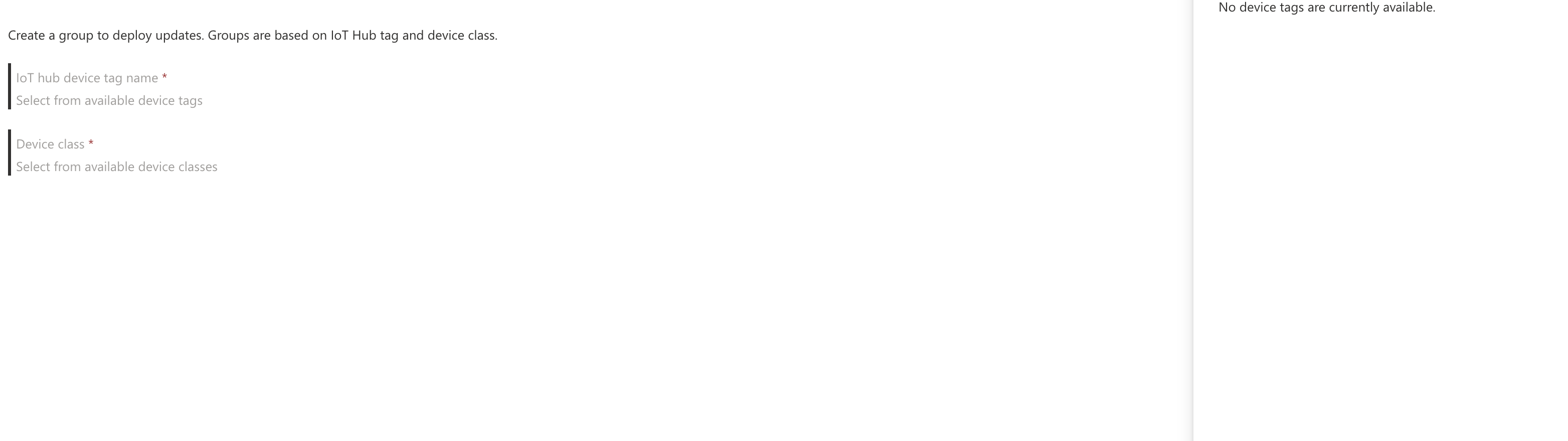 Not able to Deploy update because of No Device Tag & class · Issue #216 · Azure/iot-hub-device ...