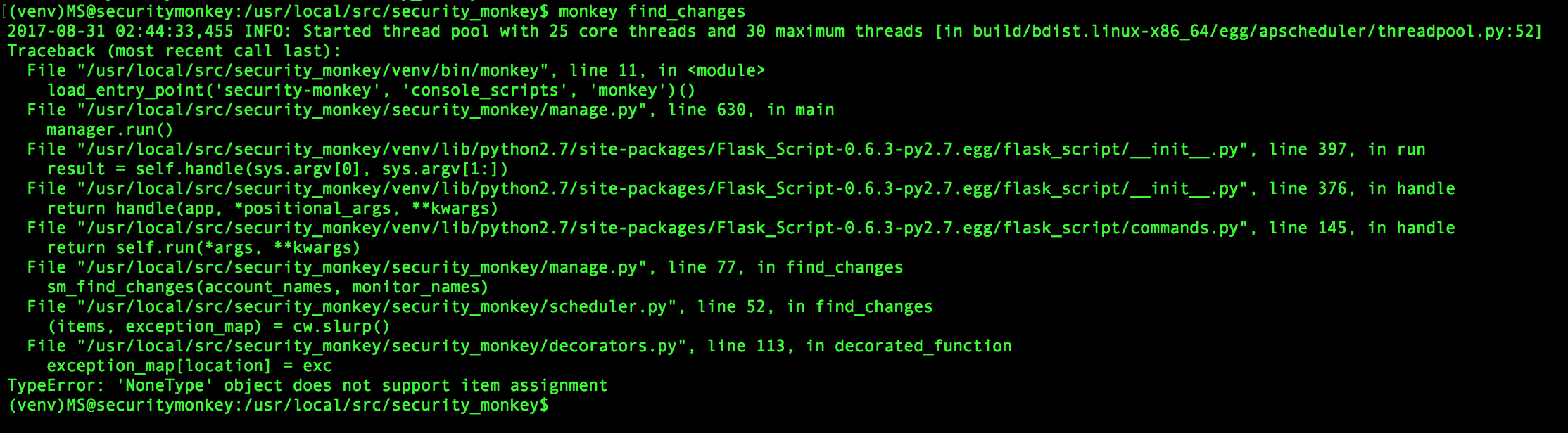 Unable to Connect to GCP · Issue #810 · Netflix/security_monkey · GitHub