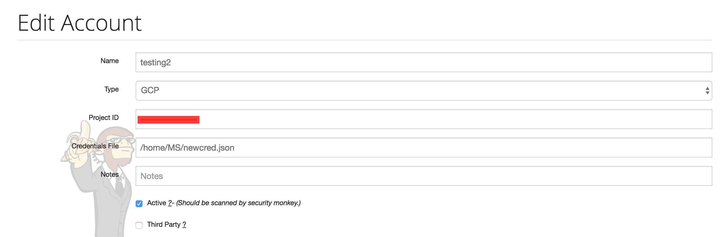 Unable to Connect to GCP · Issue #810 · Netflix/security_monkey · GitHub
