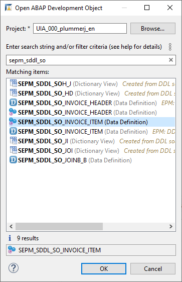Create a Simple ABAP CDS View in ADT · Issue #7197 · sap-tutorials/Tutorials · GitHub