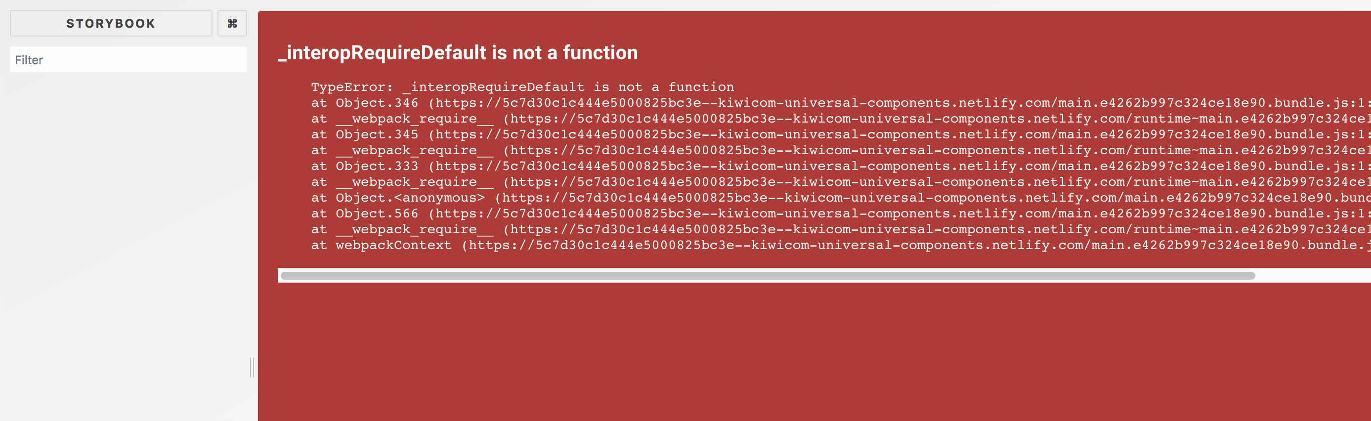 Storybook build is broken: _interopRequireDefault is not a function · Issue #476 · kiwicom ...
