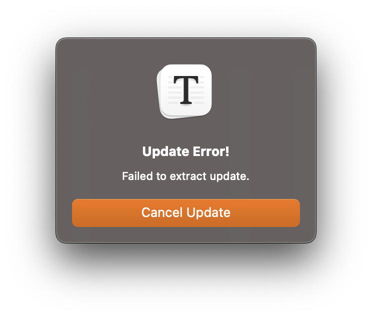 Failed To Update To 155 On Macos · Issue 5616 · Typoratypora Issues · Github 
