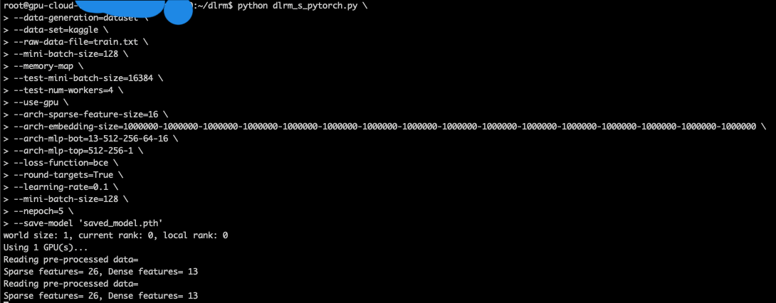 The saved model is not created · Issue #176 · facebookresearch/dlrm ...