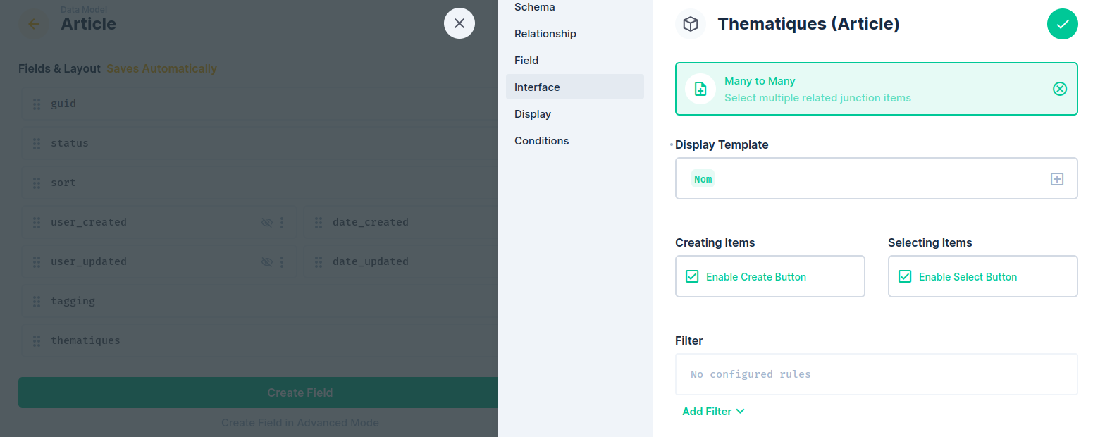 M2M items empty display field when creating item · Issue #10476 · directus/directus · GitHub
