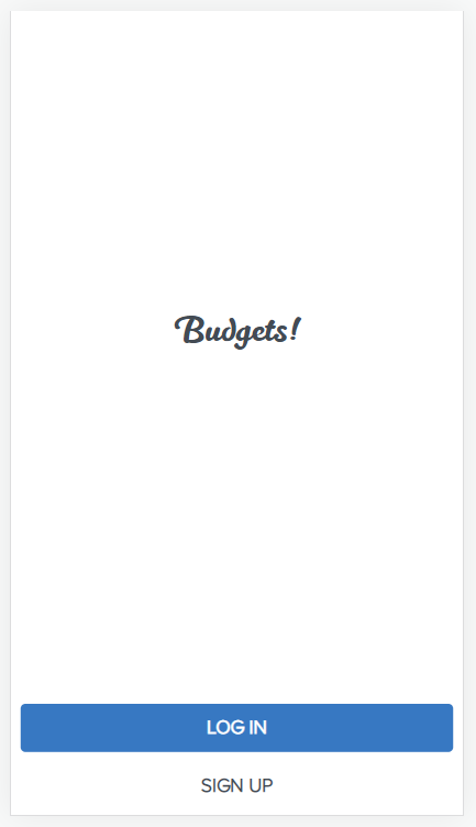 GitHub - Hamayounali/budget-app: Mobile application which is used to create categories of ...