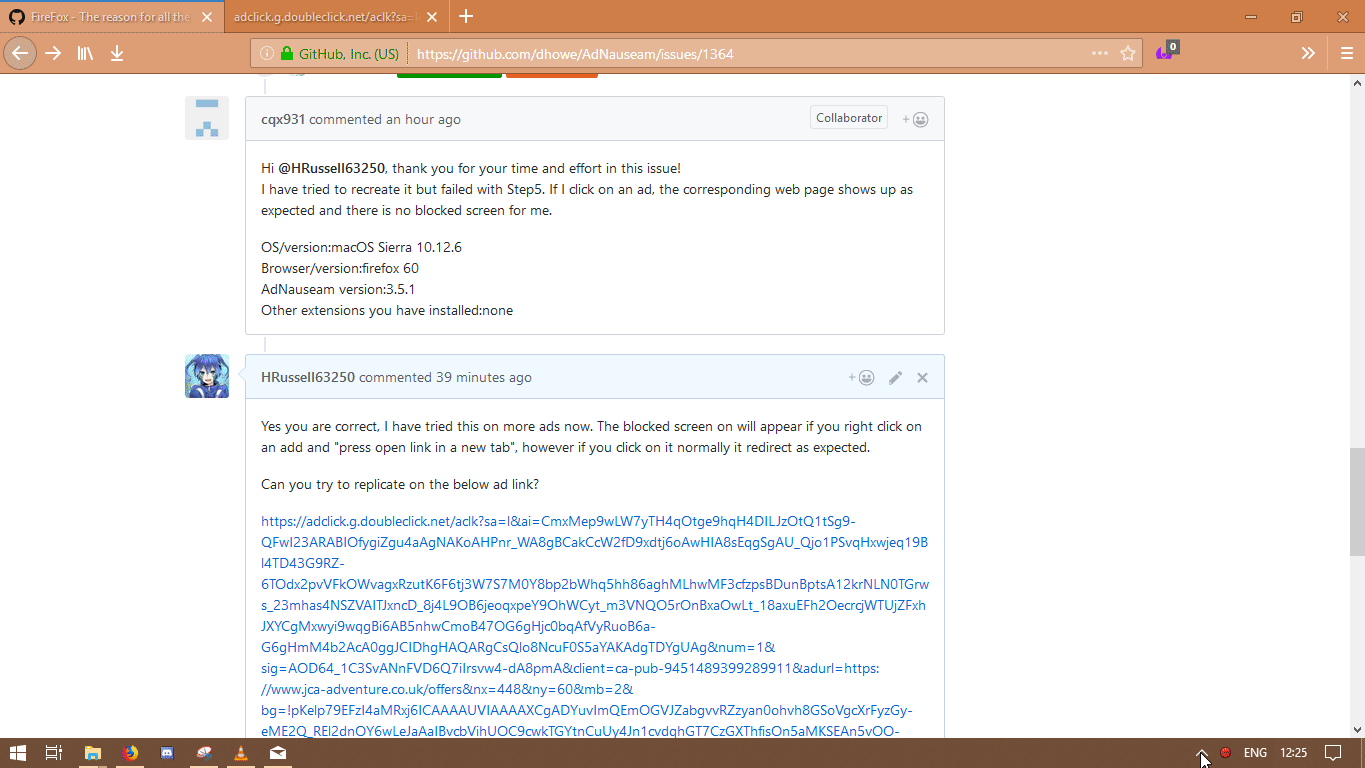 Ad Collection Issues in Firefox · Issue #1364 · dhowe/AdNauseam · GitHub