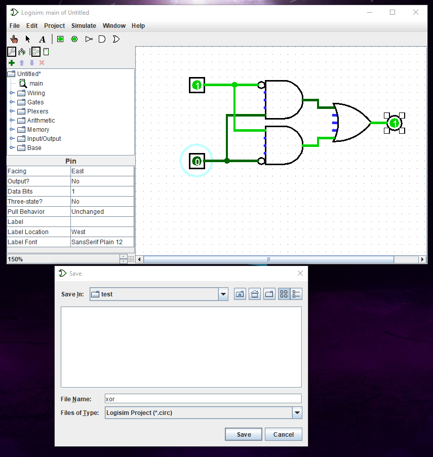 Cant Save Circuit Files · Issue 2 · Dadler64logisim · Github 9938