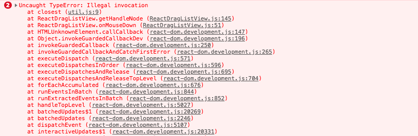 Errors out with the modal in the wrapped table/list · Issue #20 ...