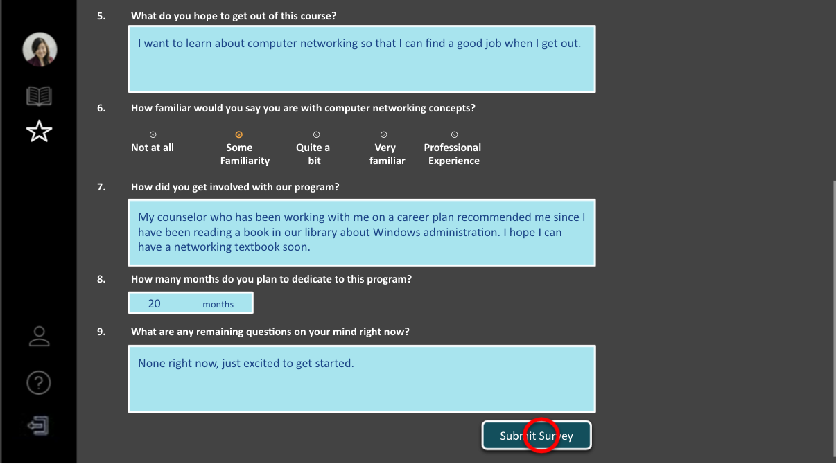 Survey Page · Issue #95 · Project-Reclass/toynet-react · GitHub