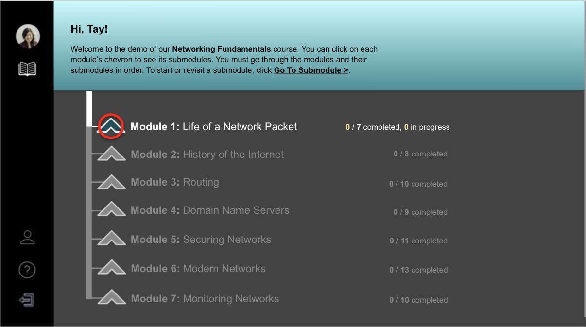 Curriculum Dashboard Revamp · Issue #106 · Project-Reclass/toynet-react · GitHub