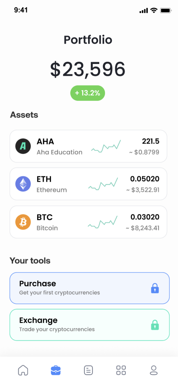 GitHub - smcepeda/aha-app: Crypto education app made with Flutter, Dart and Firebase