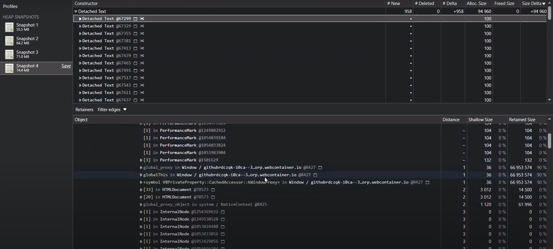 Memory Leak In Nuxt 2 Website · Issue 20621 · Nuxtnuxt · Github 4233