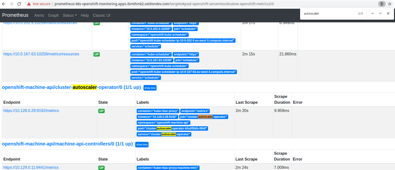 how to get autoscaler and activator metrics? · Issue #897 · openshift-knative/serverless ...