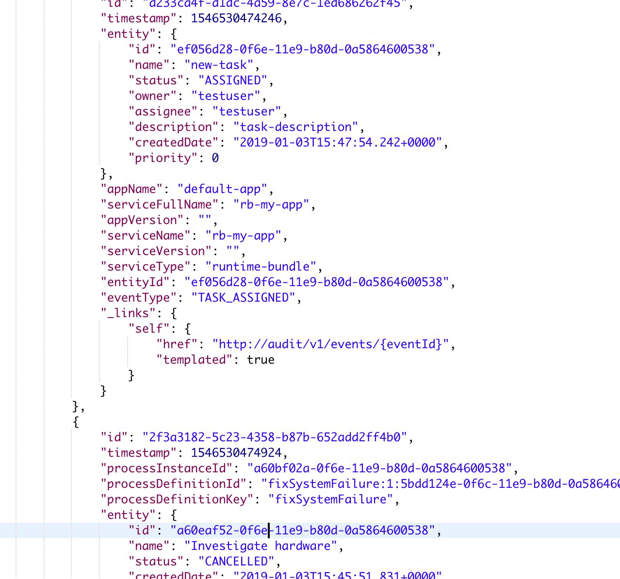 task deleted event not visible when security policies enabled · Issue #2326 · Activiti/Activiti ...