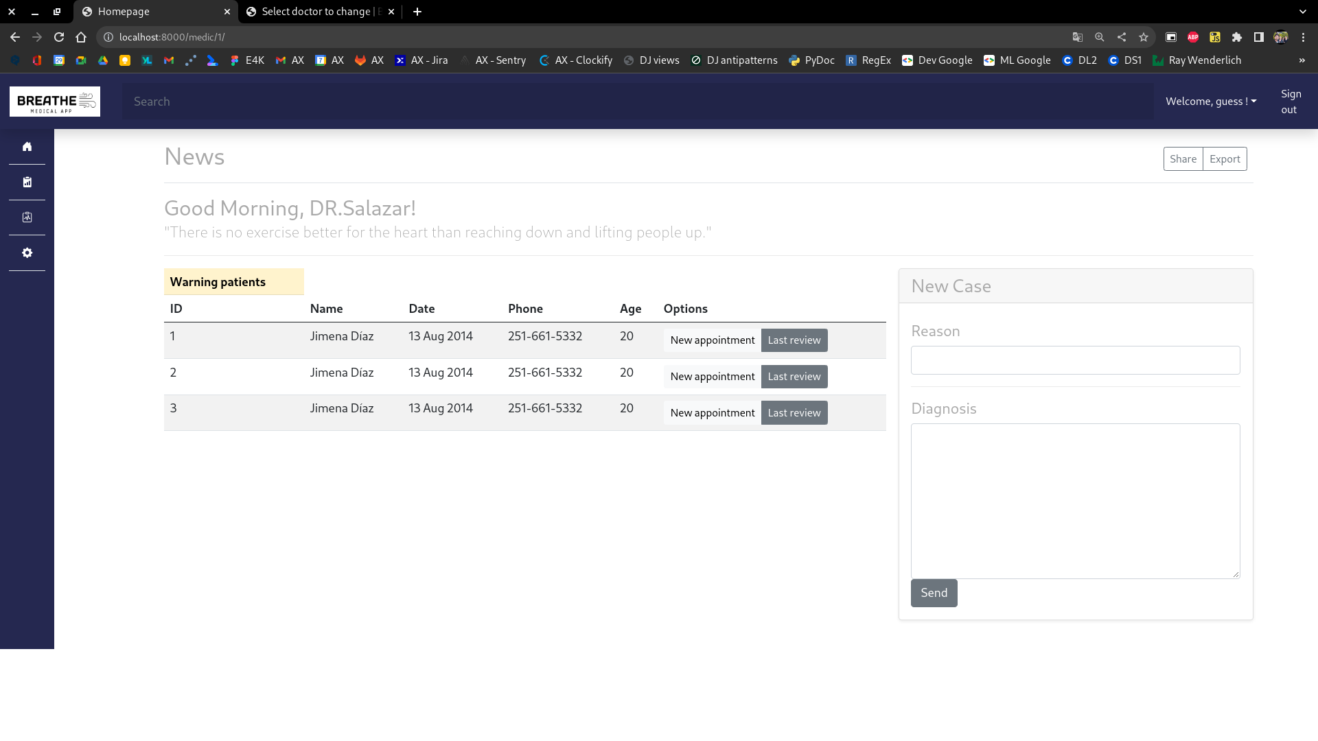 GitHub - jeluengasm/breath-medical-app: project created to reduce ...