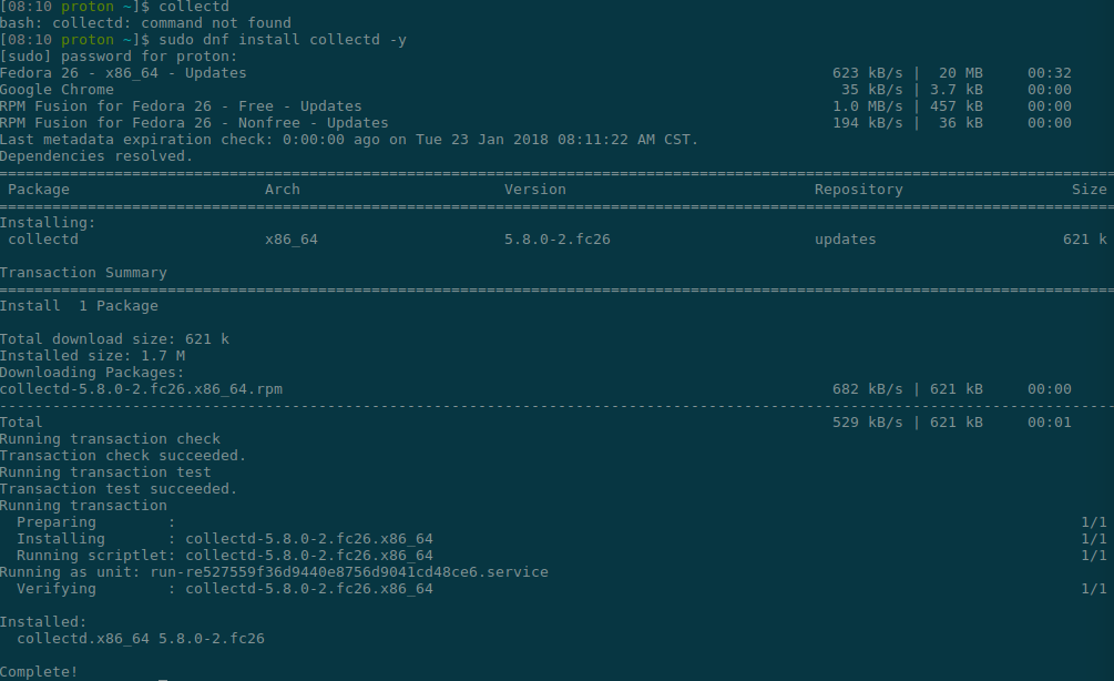 Failed to start collectd statistics daemon · Issue #2655 · collectd ...