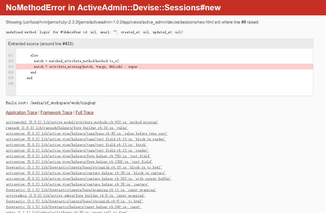 Undefined Method `login · Issue 5071 · Activeadmin Activeadmin · Github