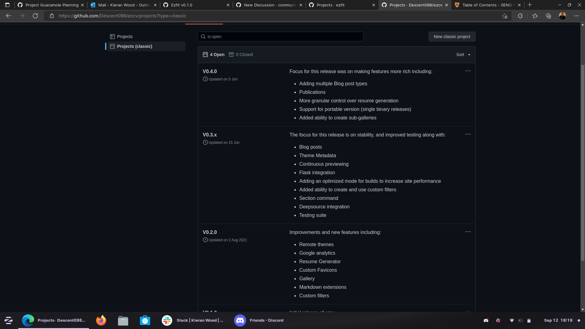 [Projects Beta] Allow for a formatted preview to each project · community · Discussion #32832 ...